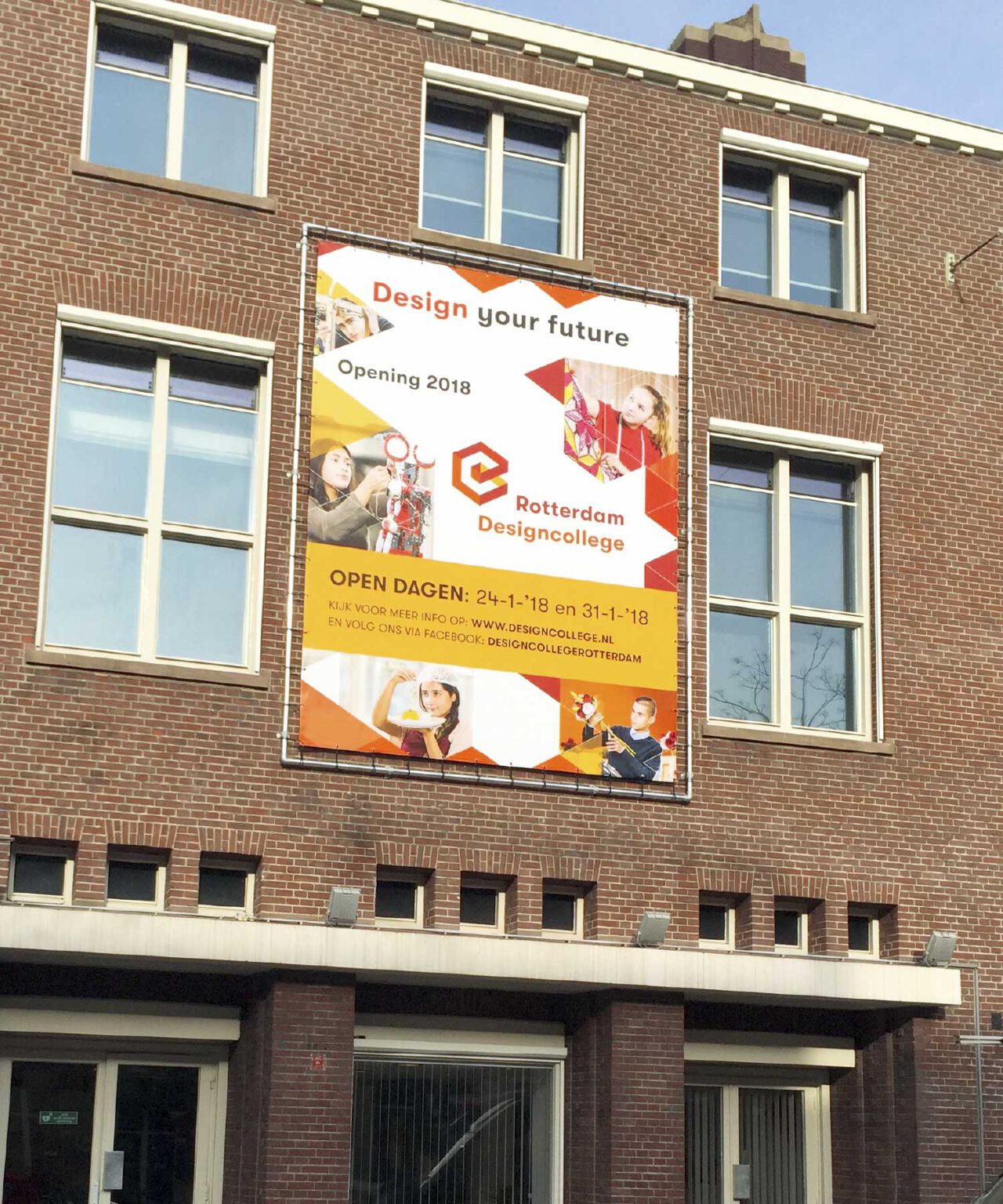 Rotterdam Designcollege - M-space - wervingscampagne en signing
